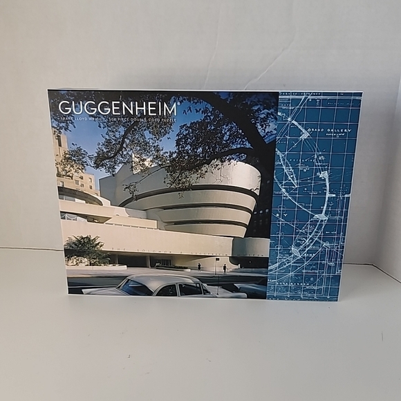Guggenheim Museum | Games | Frank Lloyd Wright Guggenheim 2sided 50 ...